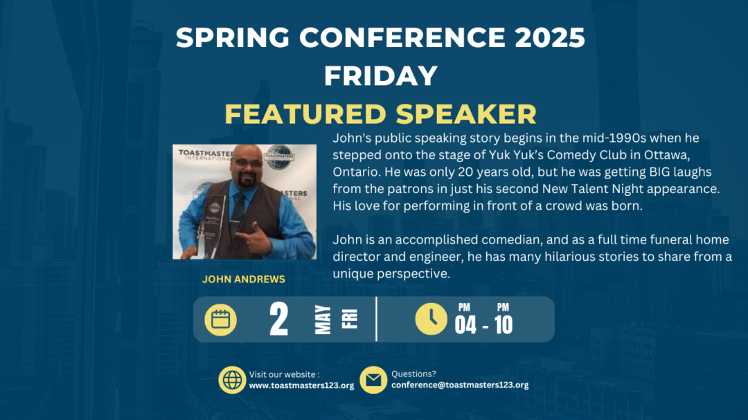 Spring Conference 2025 - Toastmasters District 123
