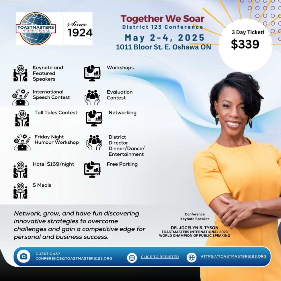 Annual Conference 2025 - Toastmasters District 123